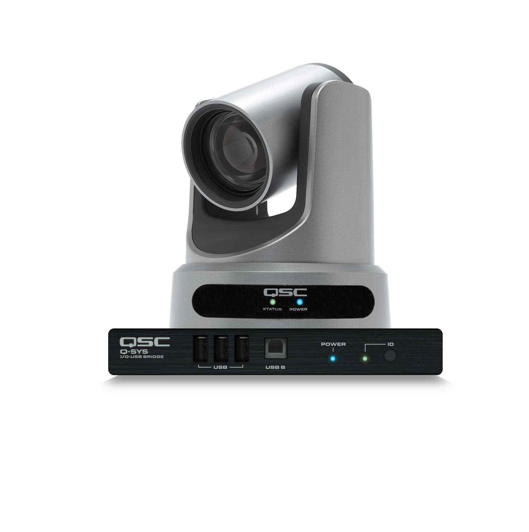 I/O-USB Bridge QSC Q-SYS™ AV-to-USBブリッジングソリューション